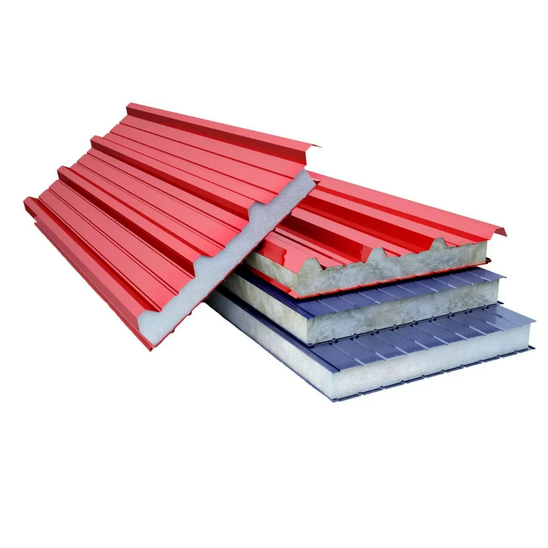 Кровельные сэндвич - панели ПТК с наполнением Пенополистирол (пенопласт ...